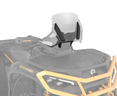 New OEM Can-Am Adjustable 14" Adventure Windshield, Clear - 715009453 ...
