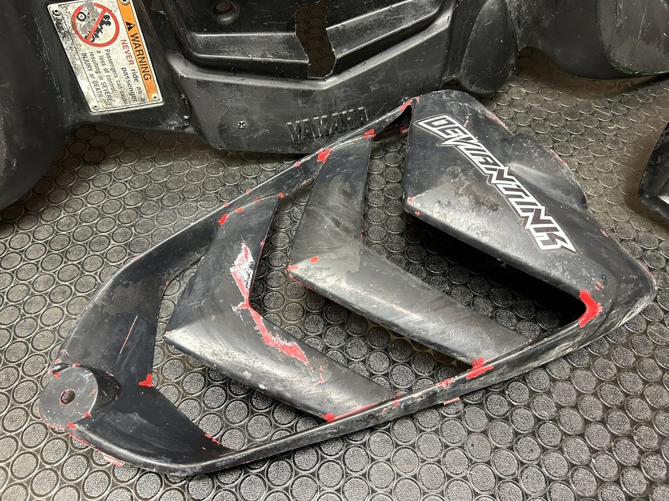 01-05 Yamaha Raptor 660 OEM plastics fenders grill front rear nose cone ...