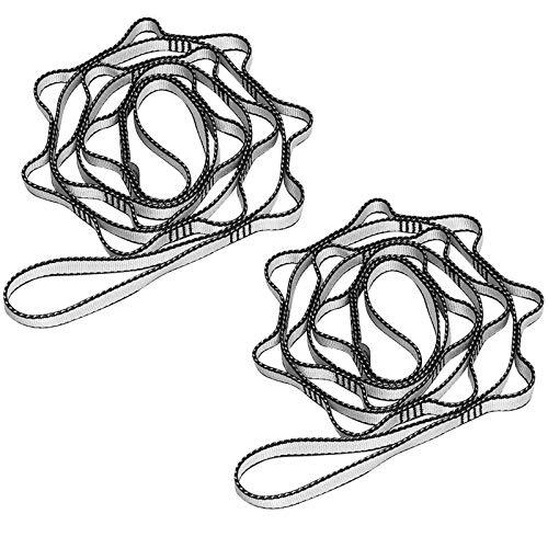 2pcs Safety Daisy Chains Strong Climbing Strap Adjustable Nylon Strap ...