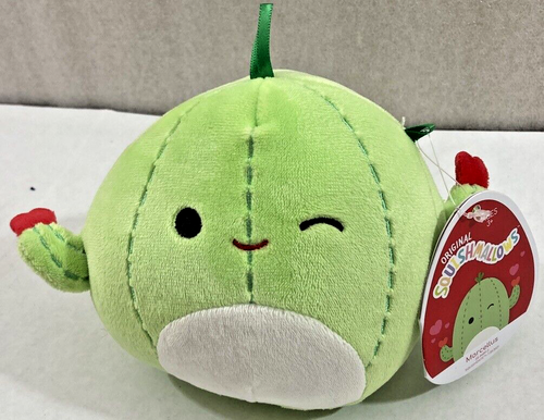 Squishmallows Marcellus winking cactus 5" green plush NWT 2021 | eBay