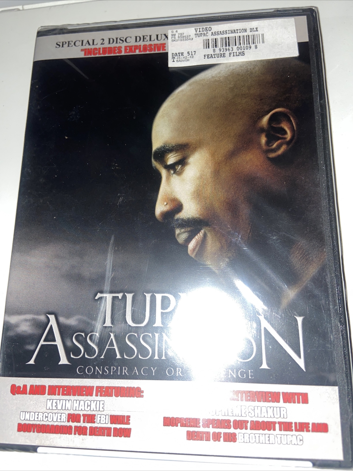 Tupac - Assassination (Conspiracy or Revenge) (DVD, 2008, Deluxe ...