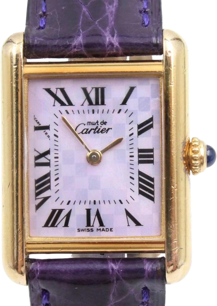 Cartier Must de Cartier 21 Purple Women's Watch - 2415 for sale online ...