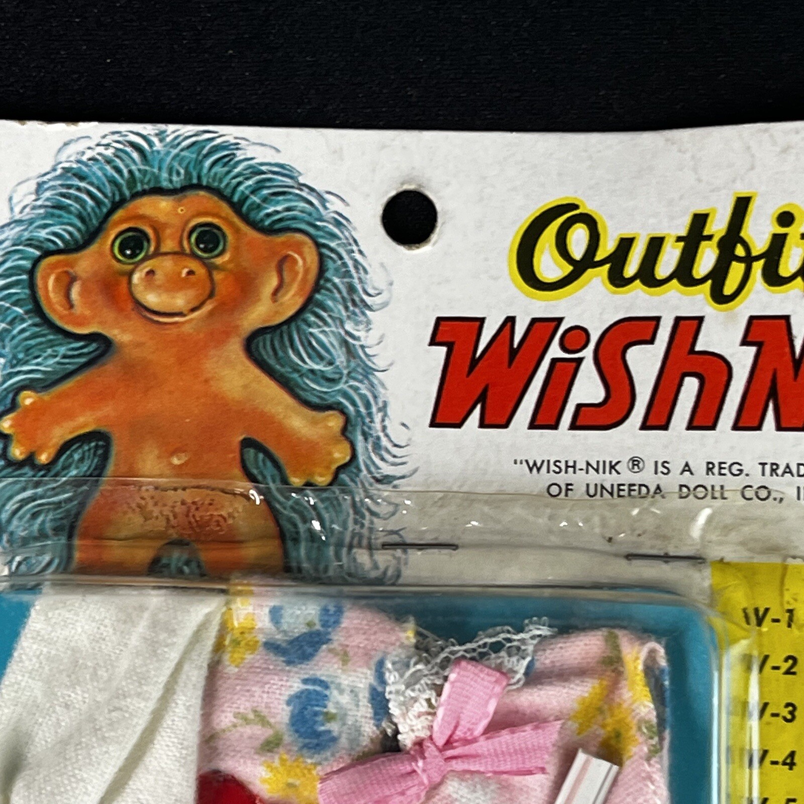 (New) 1960's Totsy WISH-NIK Sick-Nik Troll Outfit | eBay