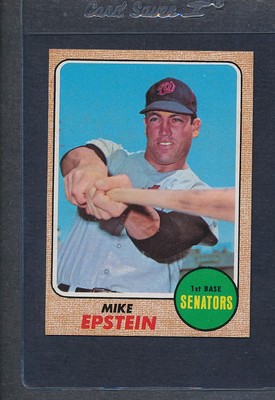 1968 Topps #358 Mike Epstein Senators EX/MT *1799 | eBay