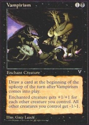 4x Vampirism MTG Visions NM Magic Regular | eBay