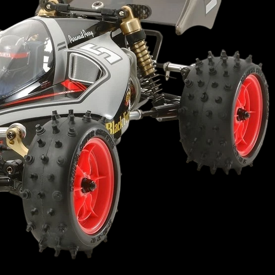 TAMIYA 1/10 BLACK AVANTE WHEEL SET / EGRESS / VQS / VANQUISH / TRF ...