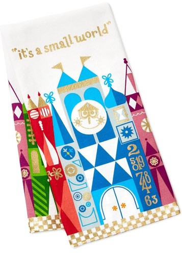 Disney It's a Small World Kitchen Tea Towel NEW Disneyland WDW | eBay