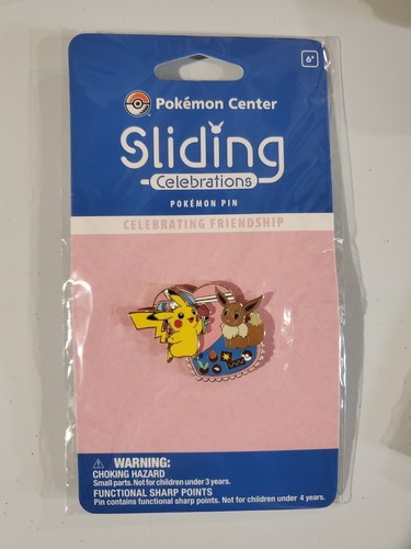 Pokemon Center Sliding Celebrations Pin Celebrating Friendship ...