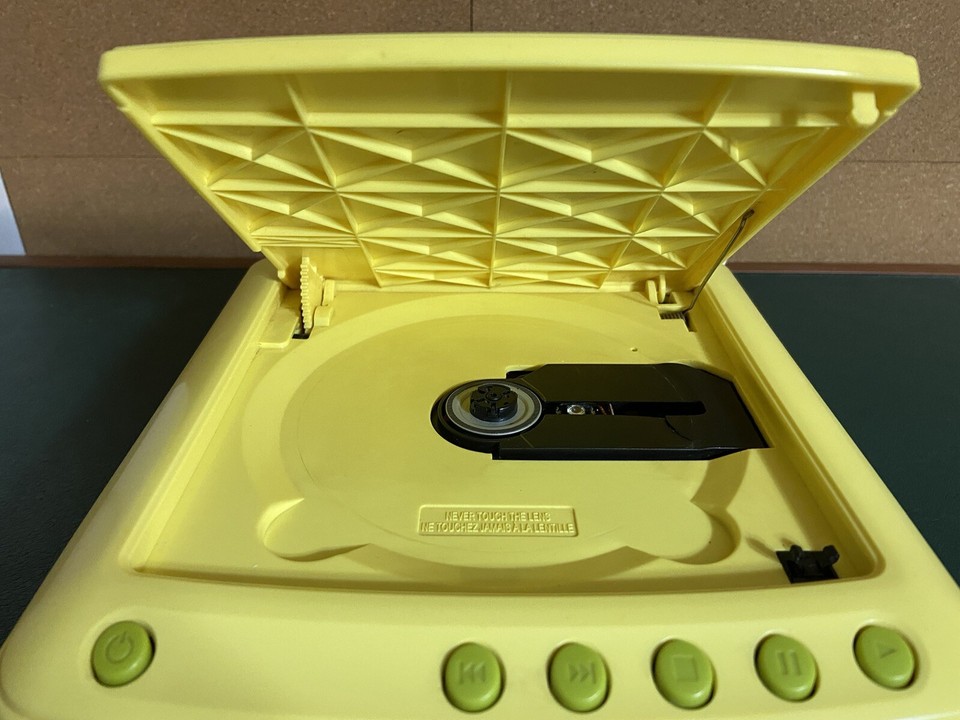 Spongebob Squarepants DVD CD MP3 Player Emerson 2005 Viacom NO DISC ...