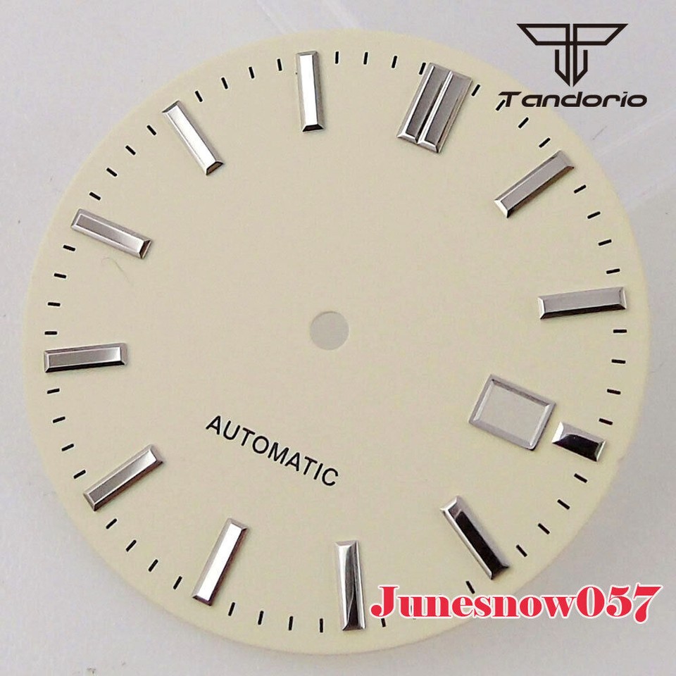 Watch Parts 33.5mm Watch Dial Blue/Pink/Yellow/Black/White Fit NH35A ...