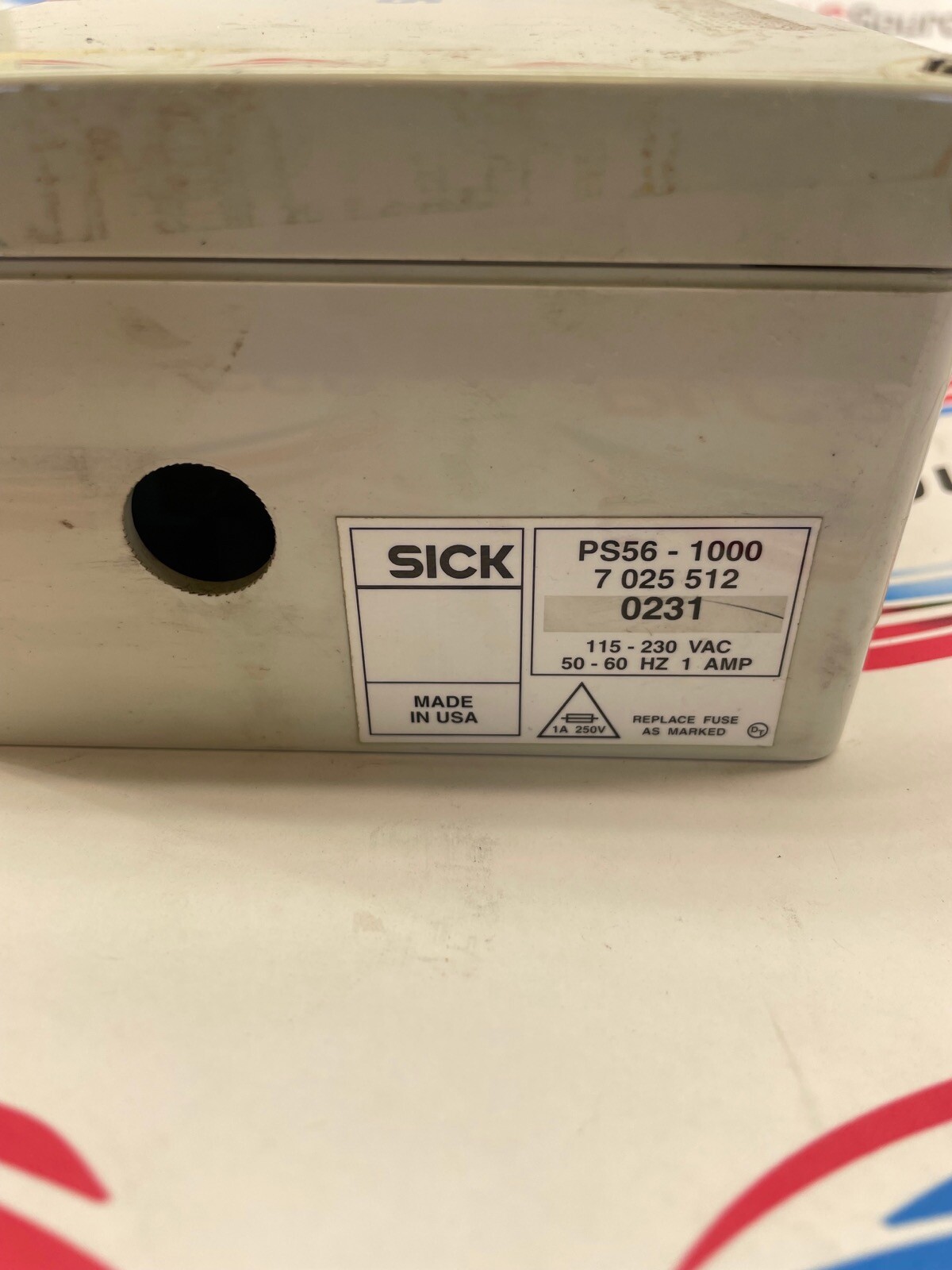 Ps56-1000 SICK Bar Code Scanner Power Supply 7025512 PS561000 for sale ...
