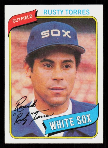 1980 Topps Rusty Torres #36 Baseball Chicago White Sox | eBay