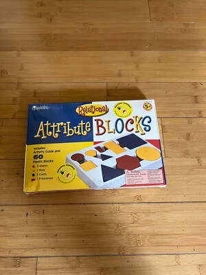 Relational Attribute Blocks Learning Resources Teacher Resource Math ...