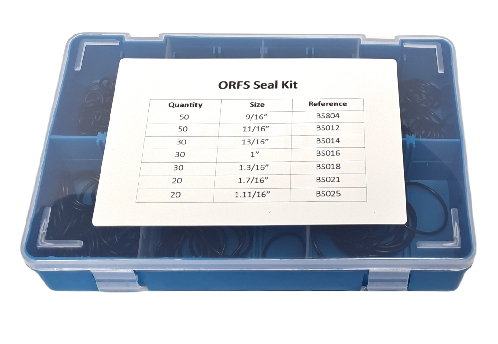 ORFS Seal Kit NBR O Rings - 230 pcs - 7 Sizes | eBay UK