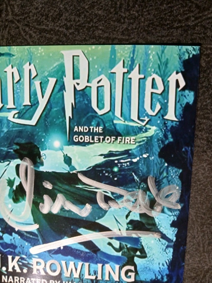 JIM DALE Hand Signed 4x4 photo - Narrator HARRY POTTER | eBay