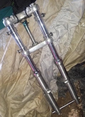 Harley Davidson front forks for motorcycle suspension system | eBay