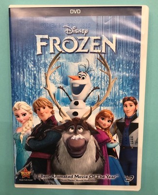 Disney Frozen DVD "Best Animated Movie of the Year" Rated PG ...