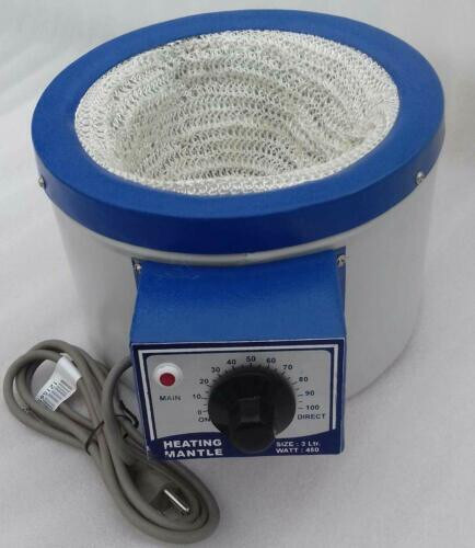 110V Heating Mantle 3000mL / 3 Liter for Round Bottom Flask 450 Watts ...