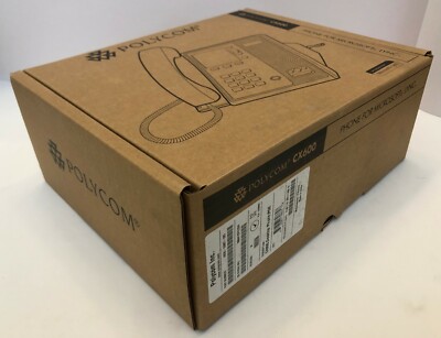 Polycom CX600 Desktop Phone POE for Microsoft Lync VoIP 2200-15987-025 ...