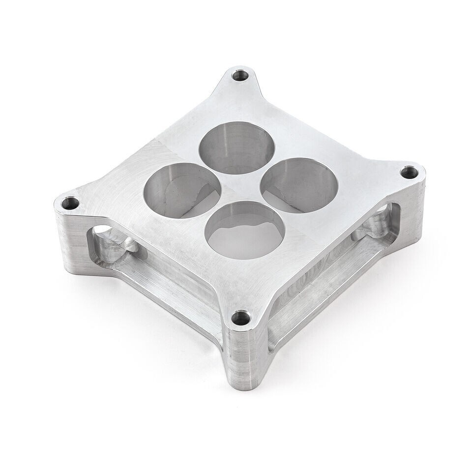 Speedmaster 2" 4150 CNC Machined Tapered Carburetor Spacer Square Bore ...