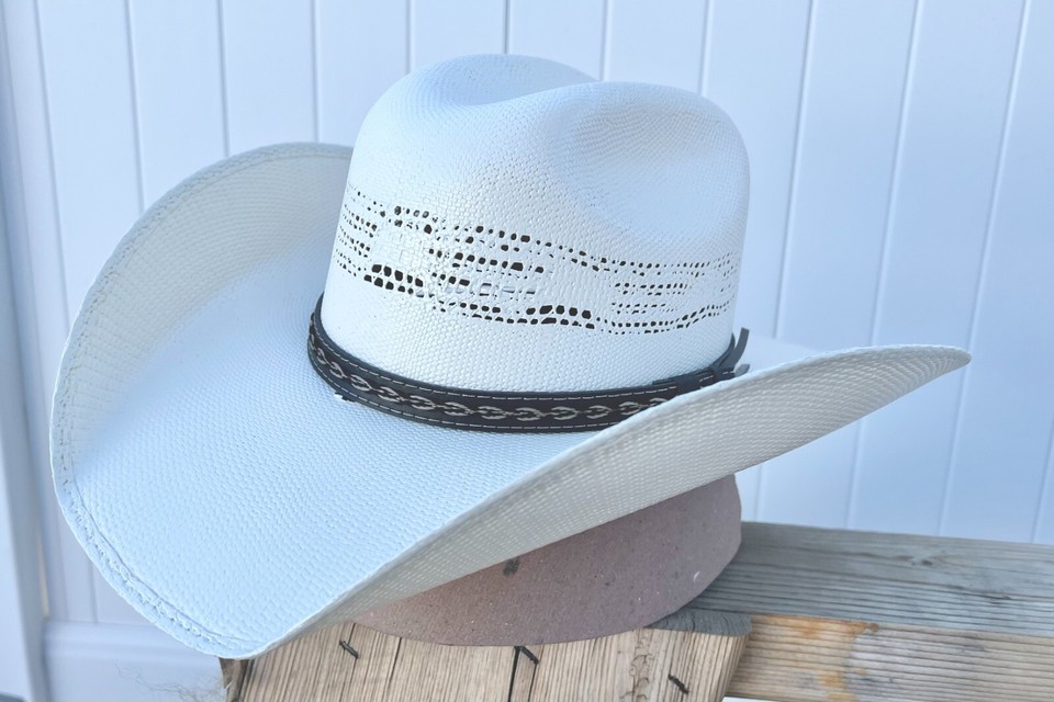 MEN'S WESTERN COWBOY RODEO HAT. RANCH STYLE COWBOY RIDING HAT. SOMBRERO ...