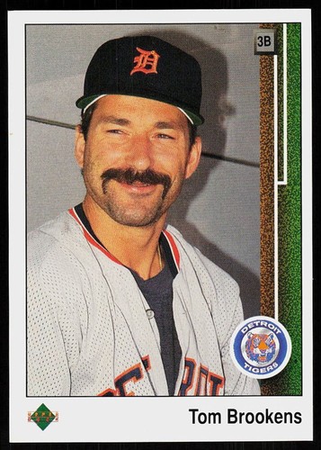 1989 Upper Deck Tom Brookens Detroit Tigers #106 | eBay