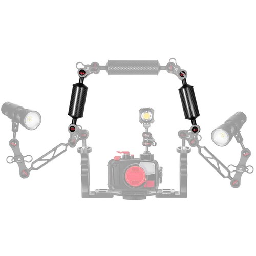 D40mm Carbon Fiber Underwater Float Arm for Diving Tray Housing Video ...