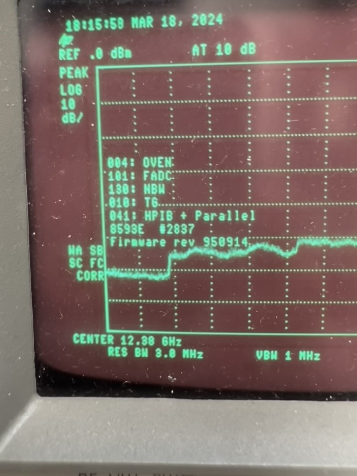 Agilent 8593E Spectrum Analyzer W/ Options 010, 041, 004, 101, 130 | eBay