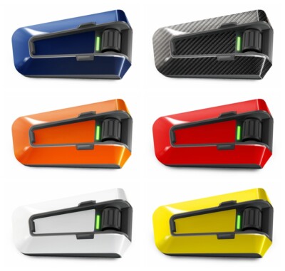Protective Skin Stickers Wrap Decals Solid Color For CARDO PACKTALK ...