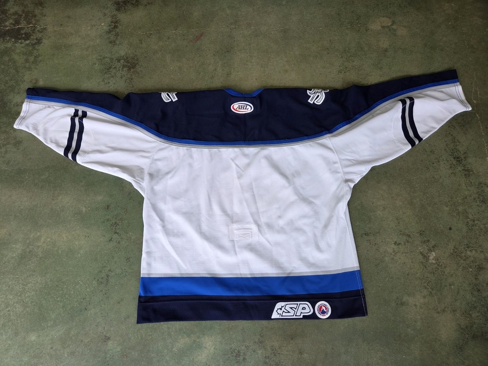 SAN ANTONIO RAMPAGE HOCKEY SHIRT JERSEY WHITE RARE/VINTAGE AHL Canada ...