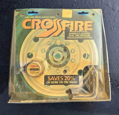 NEW Crossfire Dual Tire Pressure Equalization System 100 PSI ~ UNOPENED ...