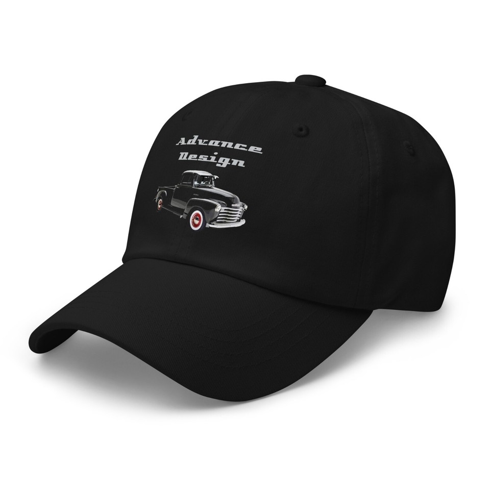 Classic Black 3100 Chevy Pickup Dad Hat Vintage 1950s American Truck ...