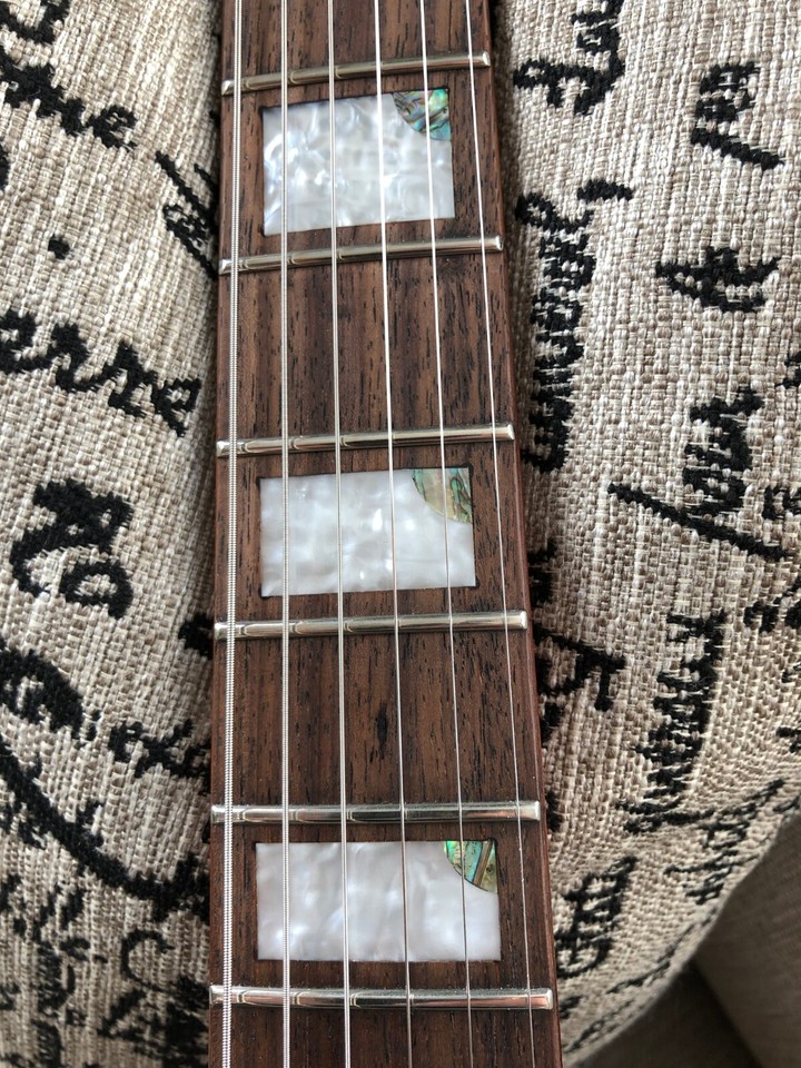 Cort M600 M Series Double Cutaway HH with Flame Maple Top 2002 - Cherry ...