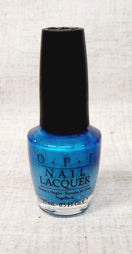 OPI ~ TEAL THE COWS COME HOME Blue Shimmer Shade ~ Nail Polish Lacquer ...