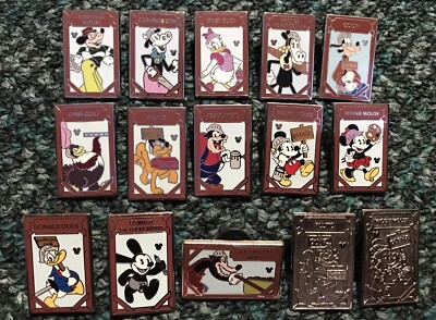 DISNEY PIN HIDDEN MICKEY FENCE BAD WOLF OSWALD PLUTO DONALD CHASERS ...