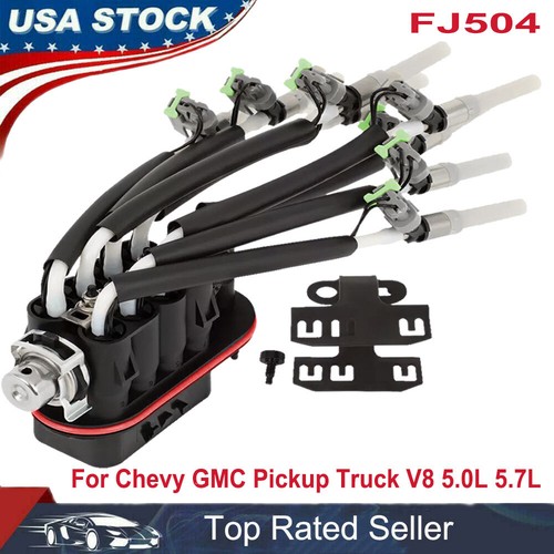 Multi-Port Spider Vortec Fuel Injector For Chevy GMC Pickup Truck 5.0 5 ...