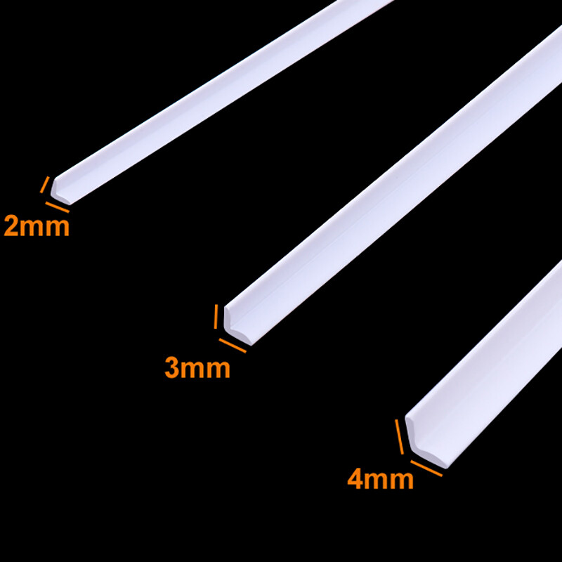 ABS Styrene Plastic Tube Strip Round/Square/Angle Rod Sheet Building ...