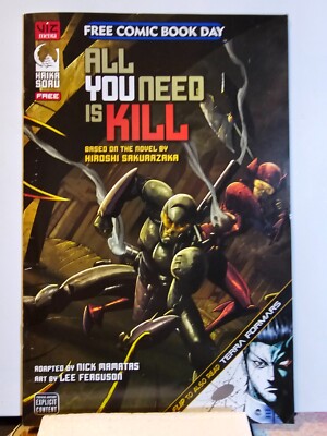 All You Need Is Kill Comic 2014 Free Comic Book Day | eBay