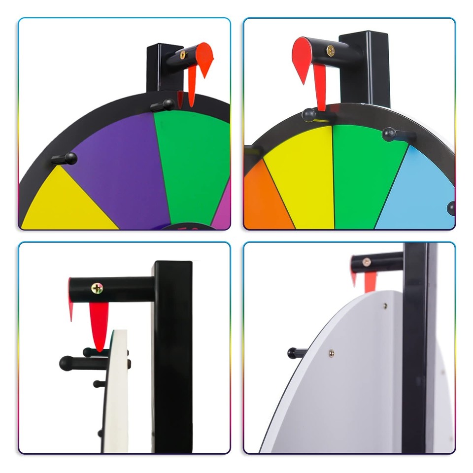 iElyiEsy Prize Wheel Pegs & Pointer Replacement Kit Carnival Wheel Pegs ...