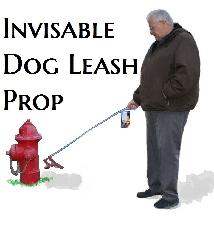 Invisible Dog Leash theatrical stage parade prop joke prank comedy ...