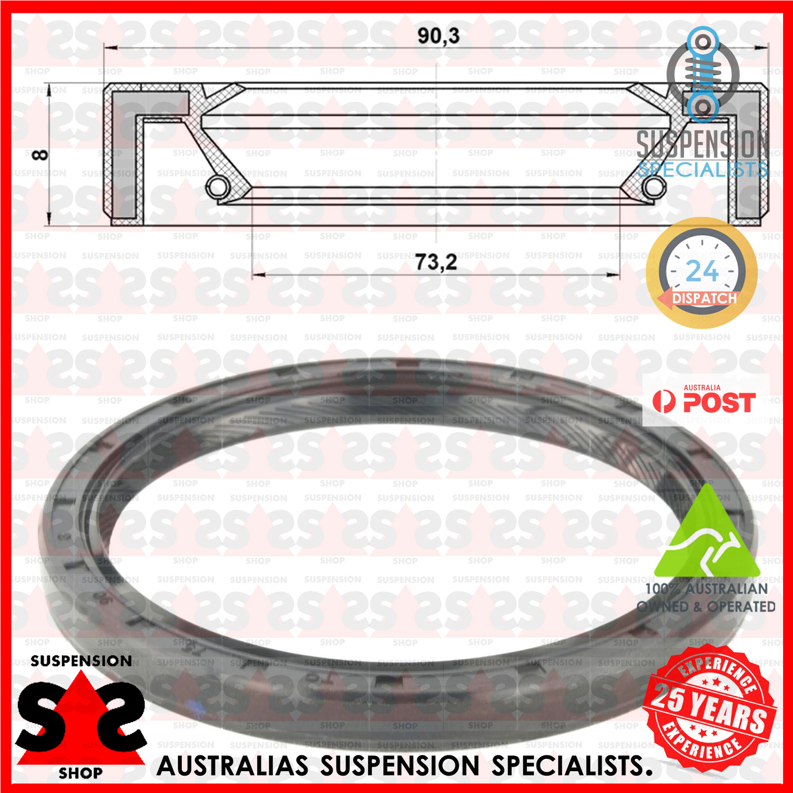 Shaft Seal, Drive Shaft Suit AUDI A4 B6 Convertible (8H7) 1.8 T A4 B6 ...