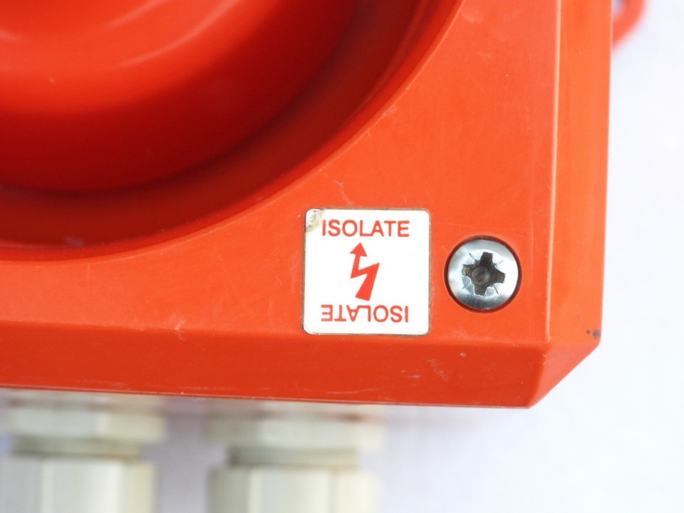 NOS YODALIGHT CLIFFORD SNELL INDUSTRIAL FIRE ALARM SOUNDER BEACON ...