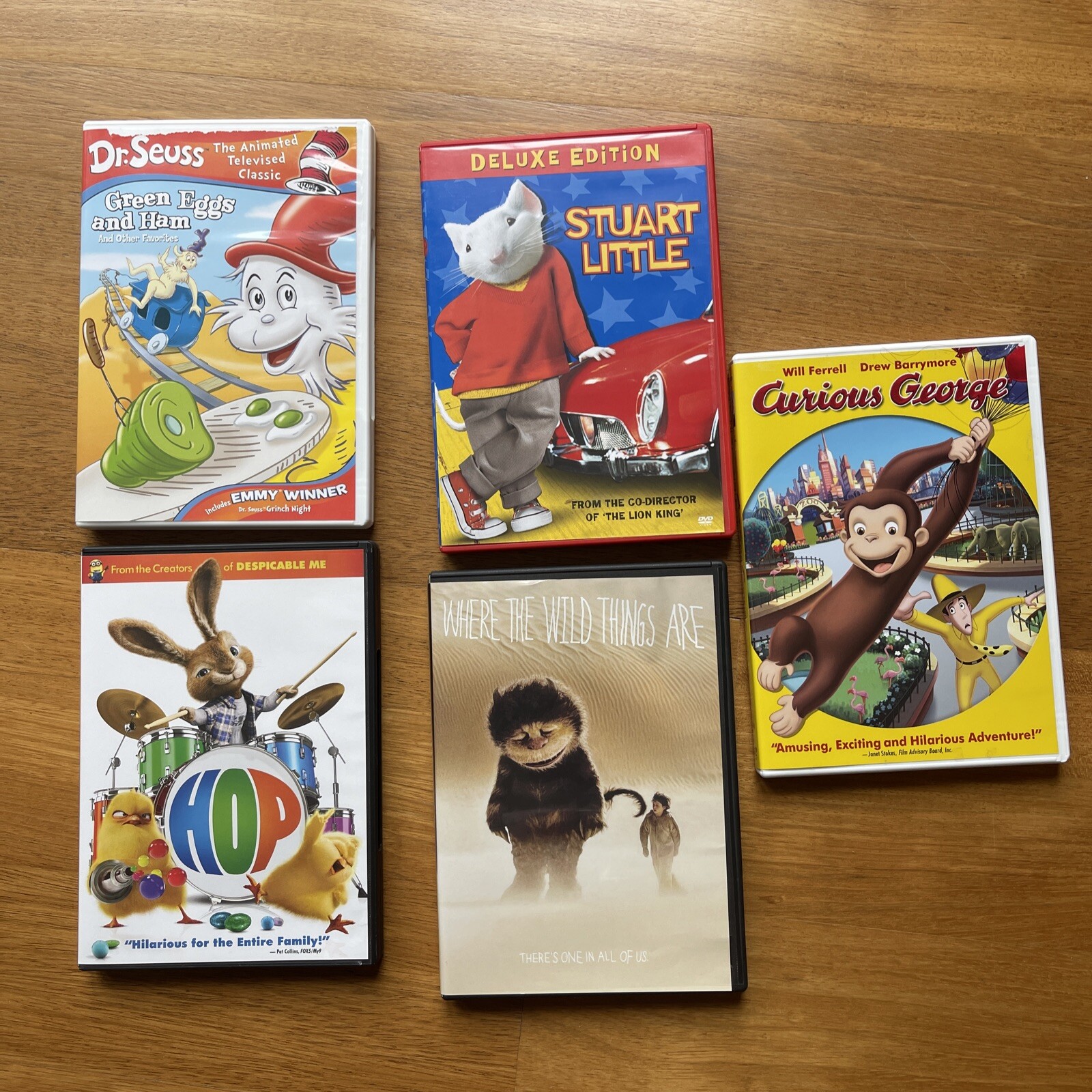 5 Children Kids Family Movie DVD Lot Curious | Grelly USA