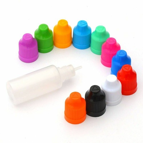 5pcs Empty Plastic Liquid Dropper Bottle 3ML - 120ML + Funnel DIY Craft ...