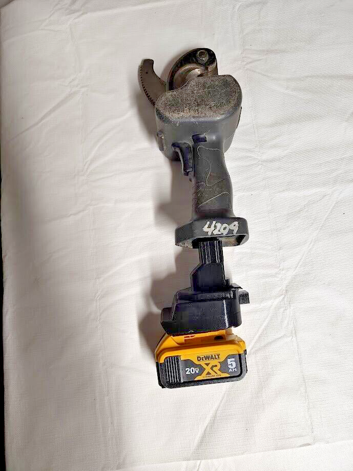 Huskie Robo-Cut REC-50U Battery Wire Cutter to Dewalt, Hercules, Bauer ...