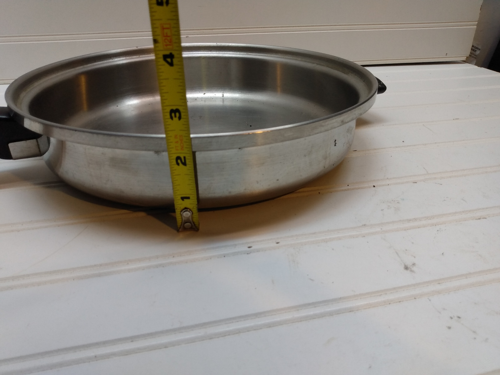 Ecko Prudential Ware 11" Skillet Tri-Clad Stainless Saute Pan Chicken ...