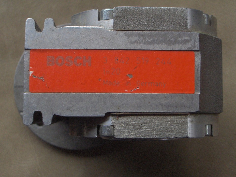BOSCH 3-842-519-244 / 3842519244 20:1 gear reducer 90 deg | eBay