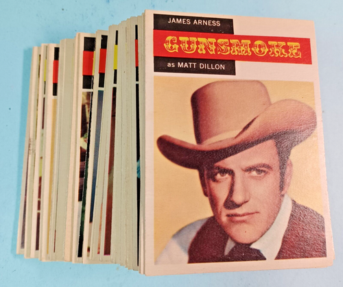 1958 Topps TV Western Set complete 1-71 these look pack fresh nm/mint ...