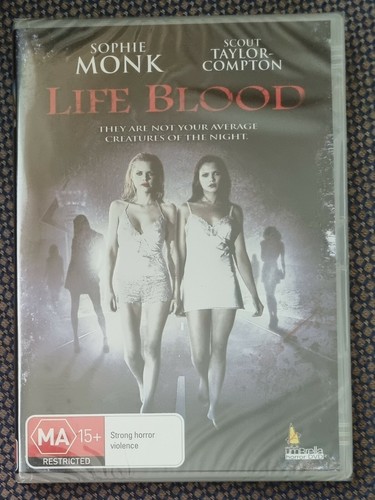 LIFE BLOOD 2009 Vampire Horror UMBRELLA DVD R0 NEW/Sealed Sophie Monk ...