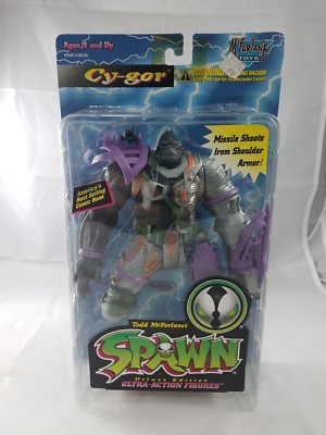 Cy-Gor Purple McFarlane Toys Spawn Deluxe Edition Ultra Action Figure ...